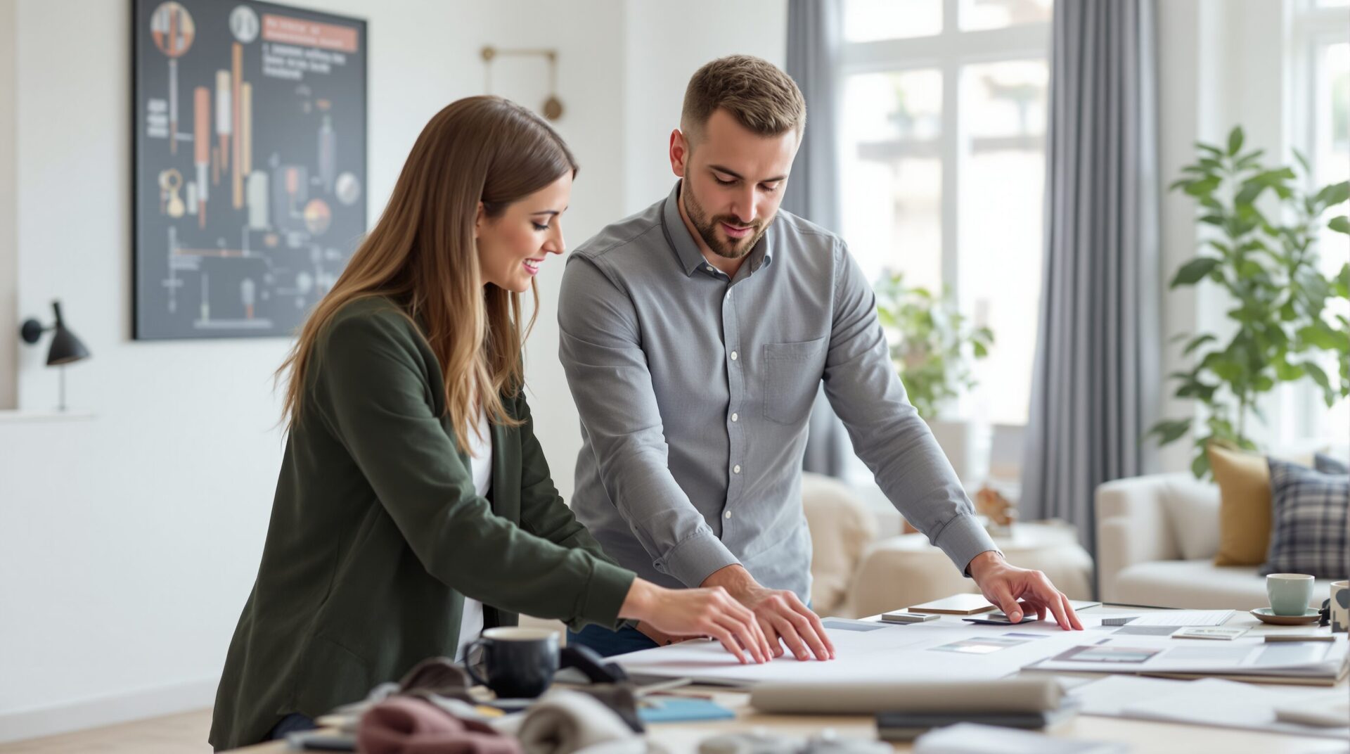 Combien gagne une décoratrice d'intérieur par mois, fourchettes et infos